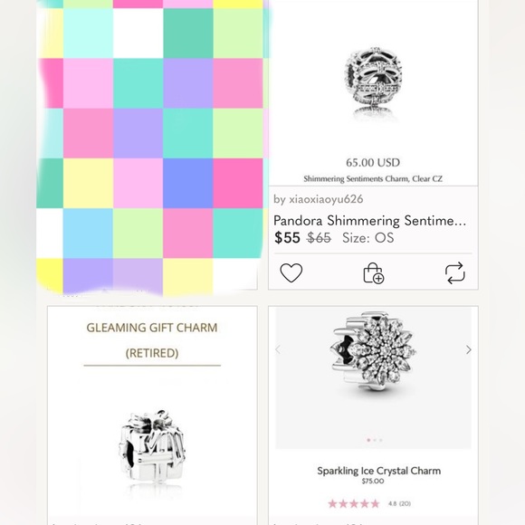 Pandora | Jewelry | Pandora Christmas 3 Pc Charm Set | Poshmark